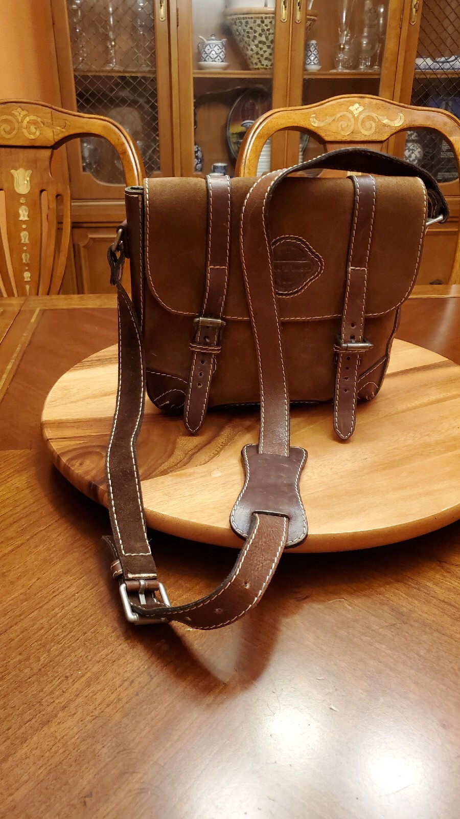 GENO D'LUCCA Rustic Style Crossbody Bag - Gem