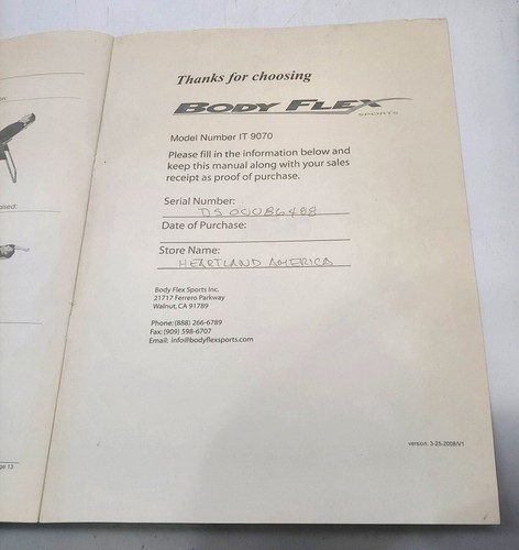 Body Champ IT 9070 Gravity Inversion System Owner's Manual | eBay
