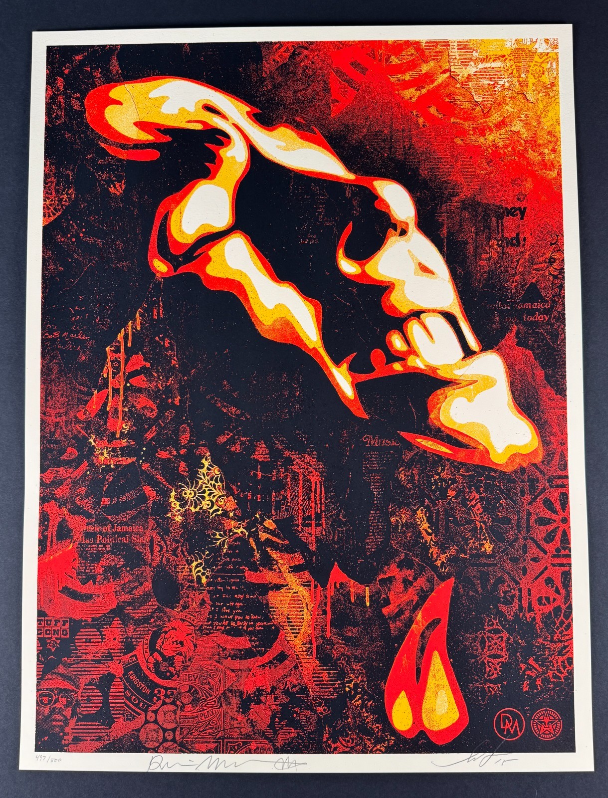 Shepard Fairey “Bob Marley - Slave Driver” - Screen Print - Signed ...