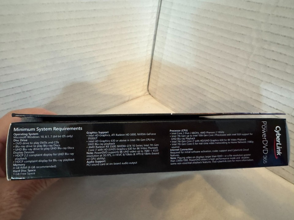 CyberLink Power DVD 365 / New Sealed (W) | eBay