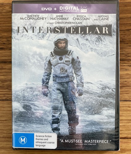 Interstellar (DVD, 2014) Brand New Sealed Region 4 Tracked Postage DVD Film | eBay