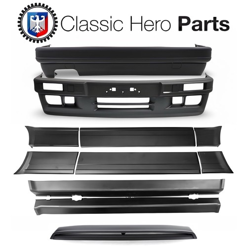 BMW E30 MTech 2 ABS Plastic Complete Body Kit + MTech 2 Rear Spoiler ...