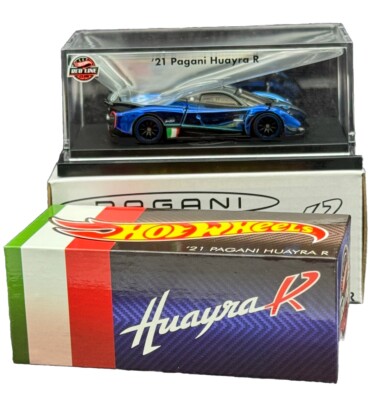 Hot Wheels 2024 HW RLC Exclusive Spectraflame Blue ‘21 Pagani Huayra R ...