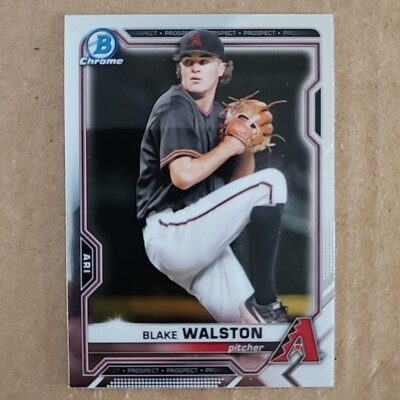 2021 Bowman Chrome Blake Walston Prospect - BCP-104 Arizona ...