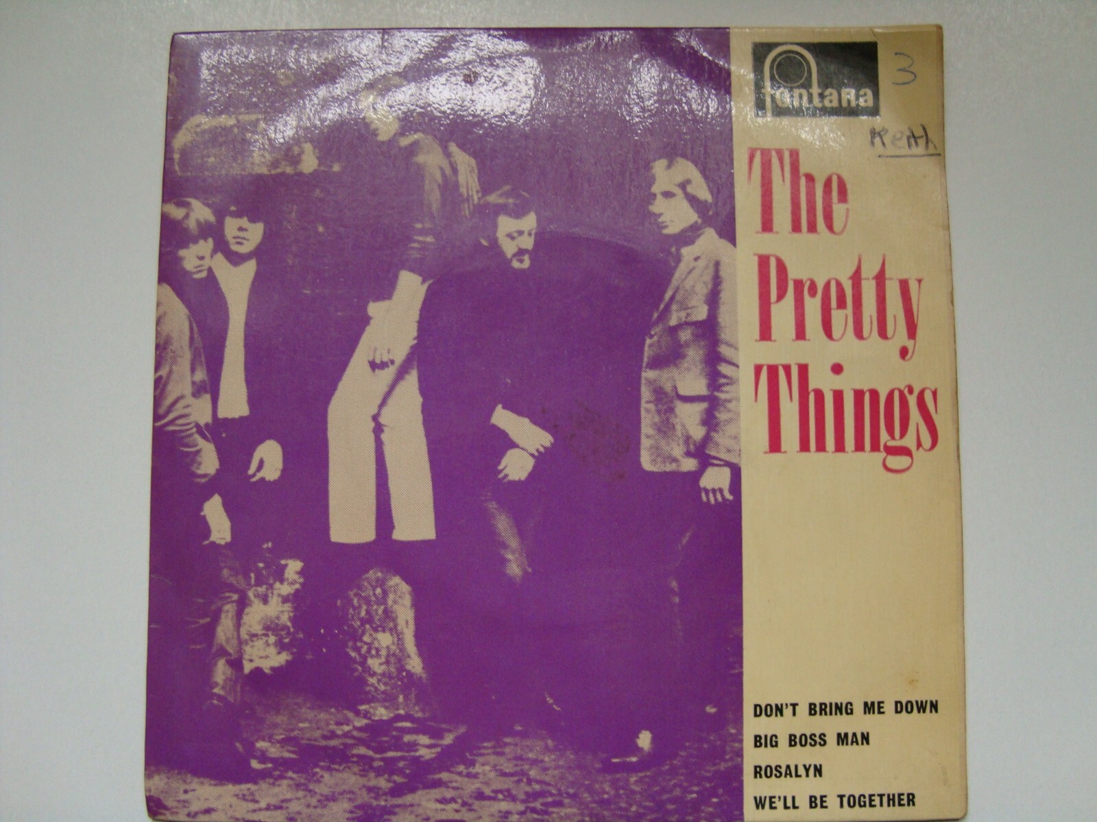 THE PRETTY THINGS - THE PRETTY THINGS EP - VINYL EP - Fontana TE 17434 ...