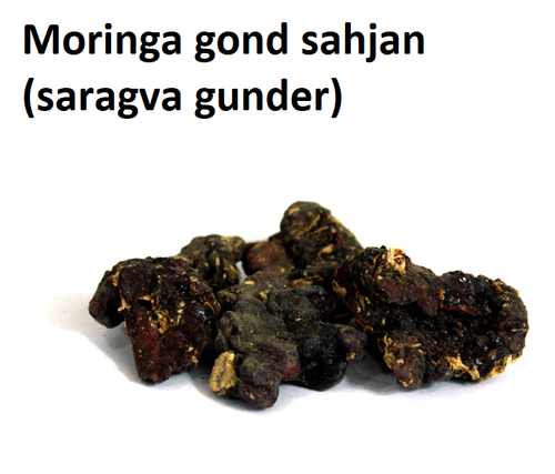 100% Pure Sahajan Gond - Moringa Gomme - Surjana Gondh Sohjana (Saragva ...