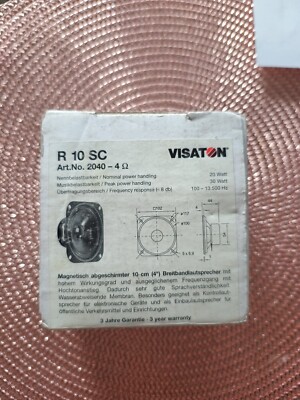 R10 SC Visaton | eBay.de