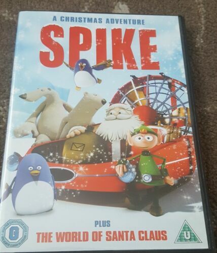 DVD SPIKE A CHRISTMAS ADVENTURE SUPERB FAMILY FUN +WORLD OF SANTA CLAUS ...
