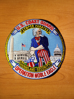 US Coast Guard Operation Noble Eagle Patch | eBay