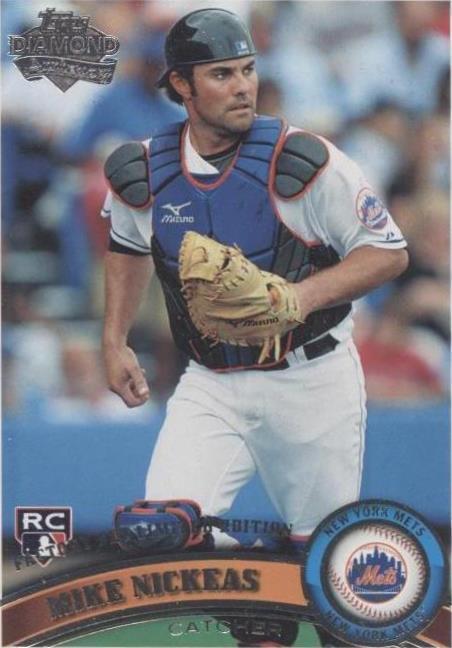 2011 Topps - Mike Nickeas #523 Diamond Anniversary for sale online | eBay