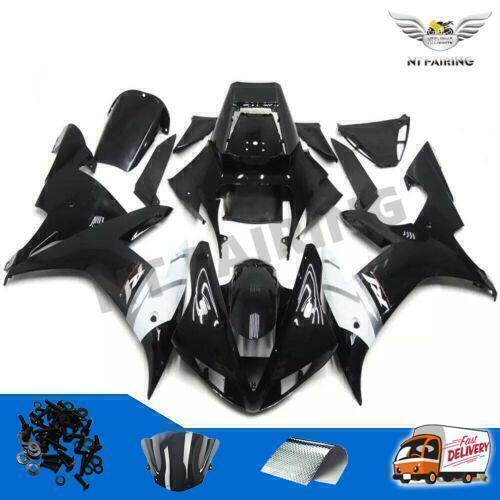 G14 Fit for Yamaha R1 YZF 2002-2003 Black Injection Molding ABS Fairing ...