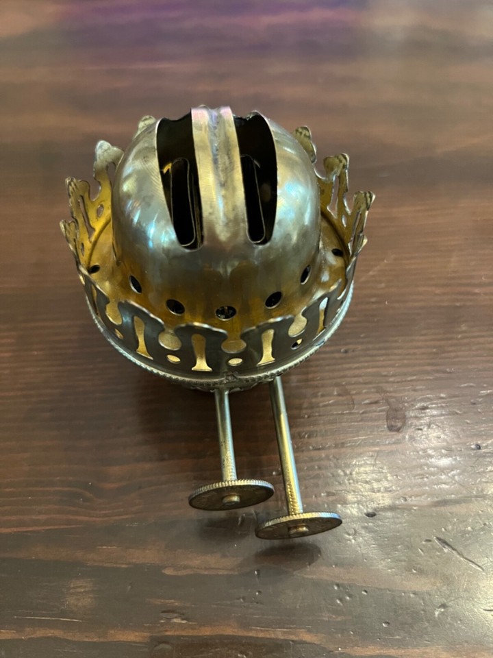 Antique Duplex Burner Made in England Oil Lamp Burner with Snuffer | eBay