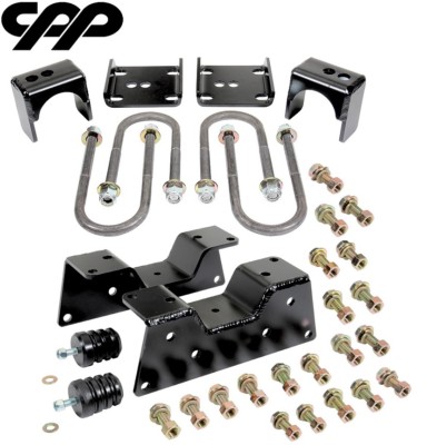 1973-1987 CHEVY C10 GMC TRUCK REAR AXLE FLIP KIT 5" DROP WITH C NOTCH ...
