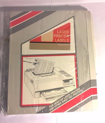 Laser Printer Permanent Labels Desktop Sheet Fed Printers Fax Shipping ...