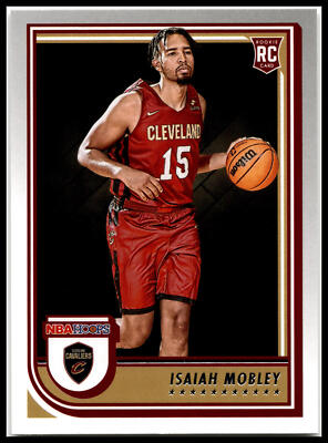 Isaiah Mobley #268 2022-23 NBA Hoops Rookie Cavaliers PUR071Y | eBay