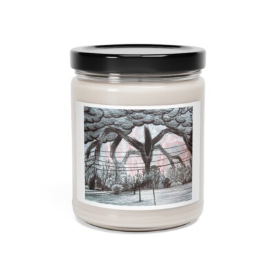 Stranger Things Will's Shadow Monster Drawing Scented Candle Hawkins ...