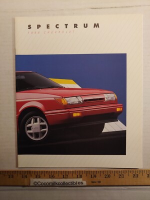 Vintage 1988 Chevrolet Spectrum Brochure The Heartbeat of America | eBay