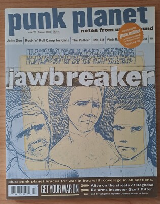 Punk planet magazine Issue #53 Jawbreaker February 2003 | eBay UK