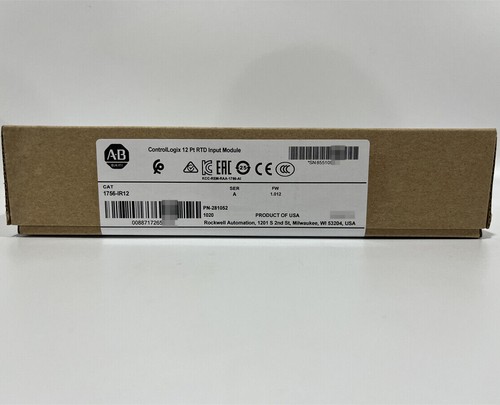 AB 1756-IR12 /A ControlLogix Non-Isolated RTD Input 1756IR12 Fast ...
