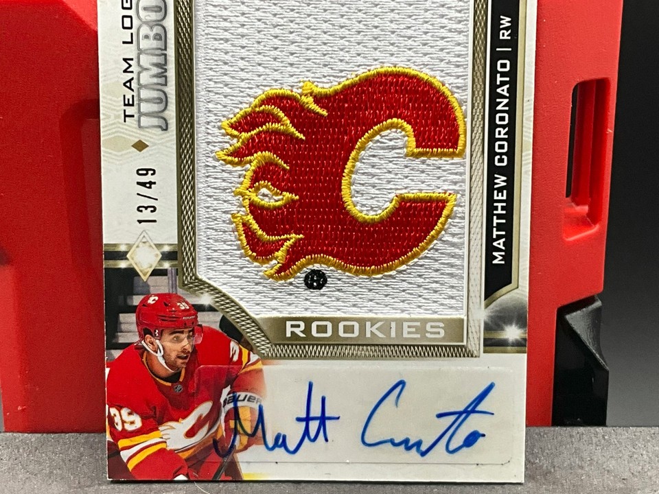 2023-24 Black Diamond Rookie Team Logo Jumbo Full Logo RPA Matthew ...