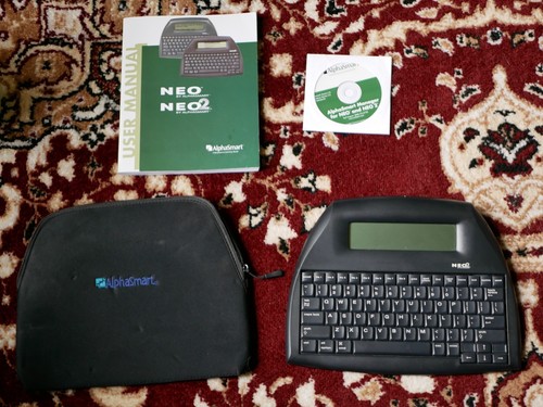 AlphaSmart Neo 2 Word Processor COMPLETE BUNDLE W/CASE | eBay