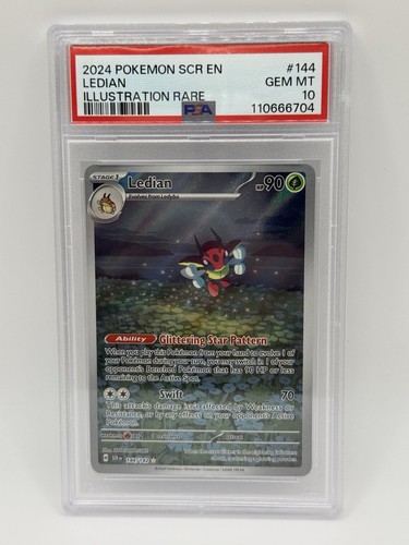 Ledian 144/142 Sv07: Stellar Crown Holo PSA 10 | eBay