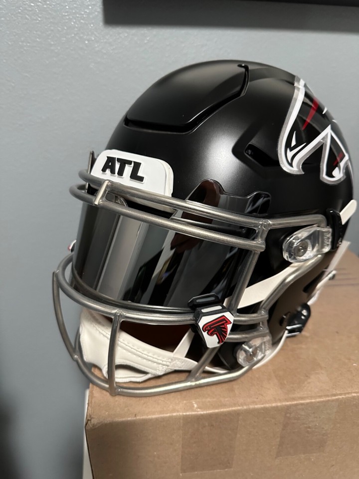 KYLE PITTS NFL Speedflex helmet w/ visor( Atlanta Falcons) | eBay