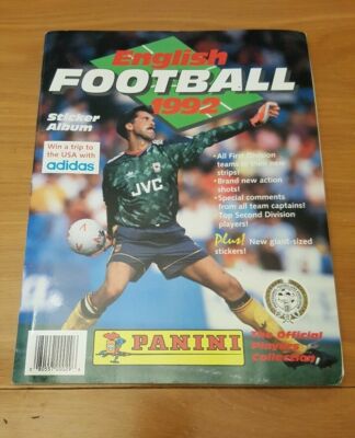 11 PANINI FOOTBALL 92 1992 STICKERS PICK YOUR NUMBERS - PRICE PER ...