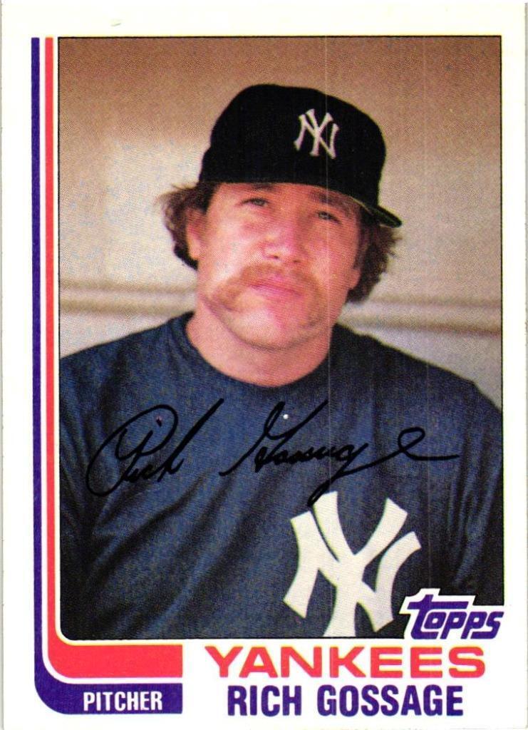 RICH GOSSAGE 1982 Topps #770 FREE SHIPPING B13R4S11P22 | eBay