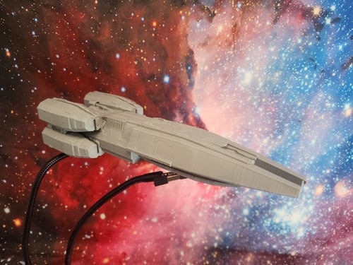 The Galactic Starport Janus Class Cruiser PLA Model | eBay