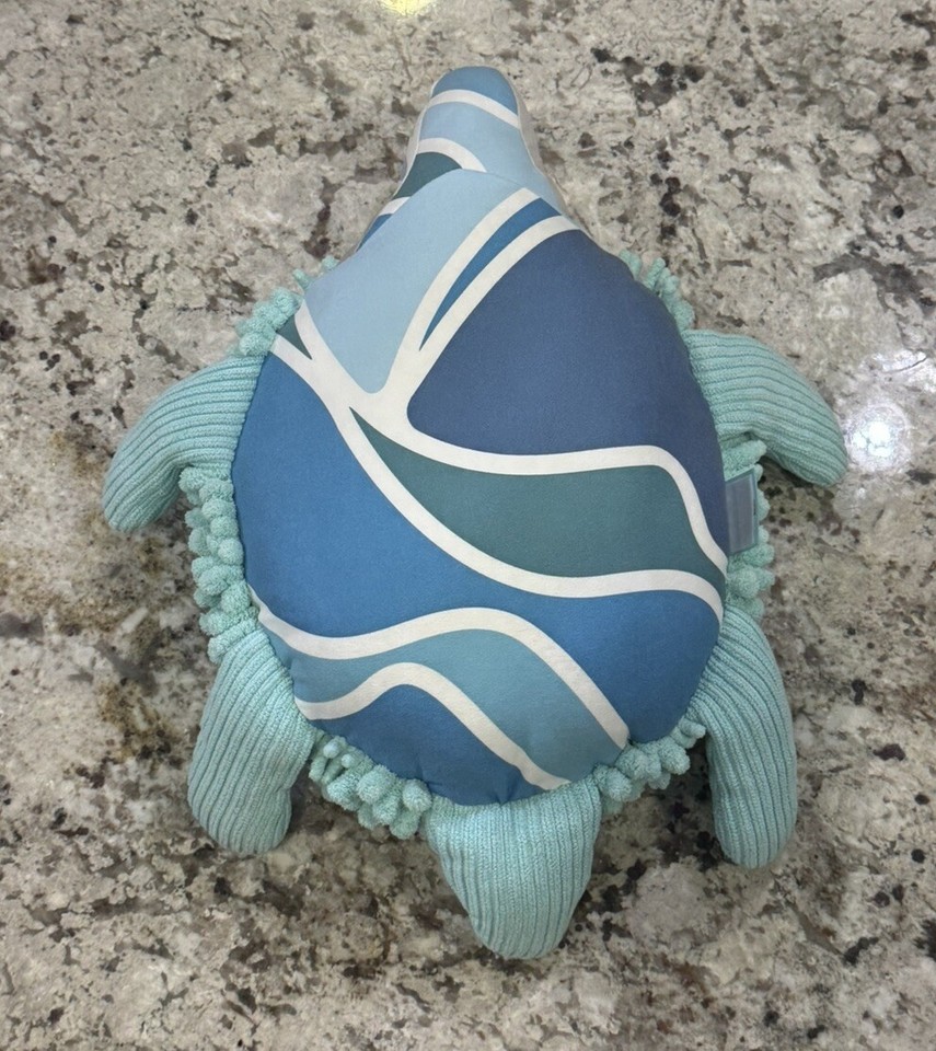 NEW Norwex Pet with a Purpose Chenille Sea Turtle Stuffed Animal with ...