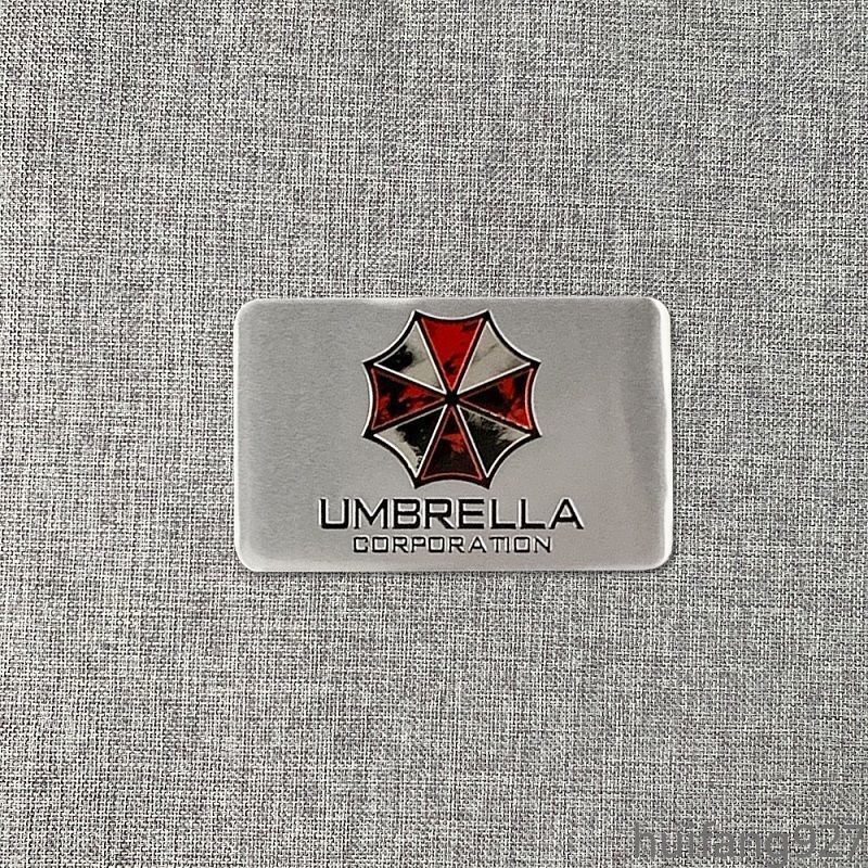 Car Rear Trunk Body Badge Emblem Decal Resident Evil Protective ...