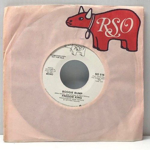 Freddie King-Boogie Bump-RSO 516-45 PROMO UNPLAYED | eBay