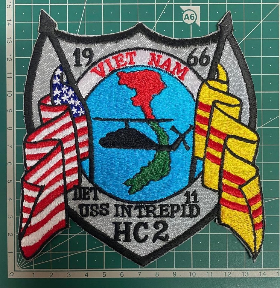 No.888 Horizontal Embroidery Patch Uss Intrepid Hc2 | eBay