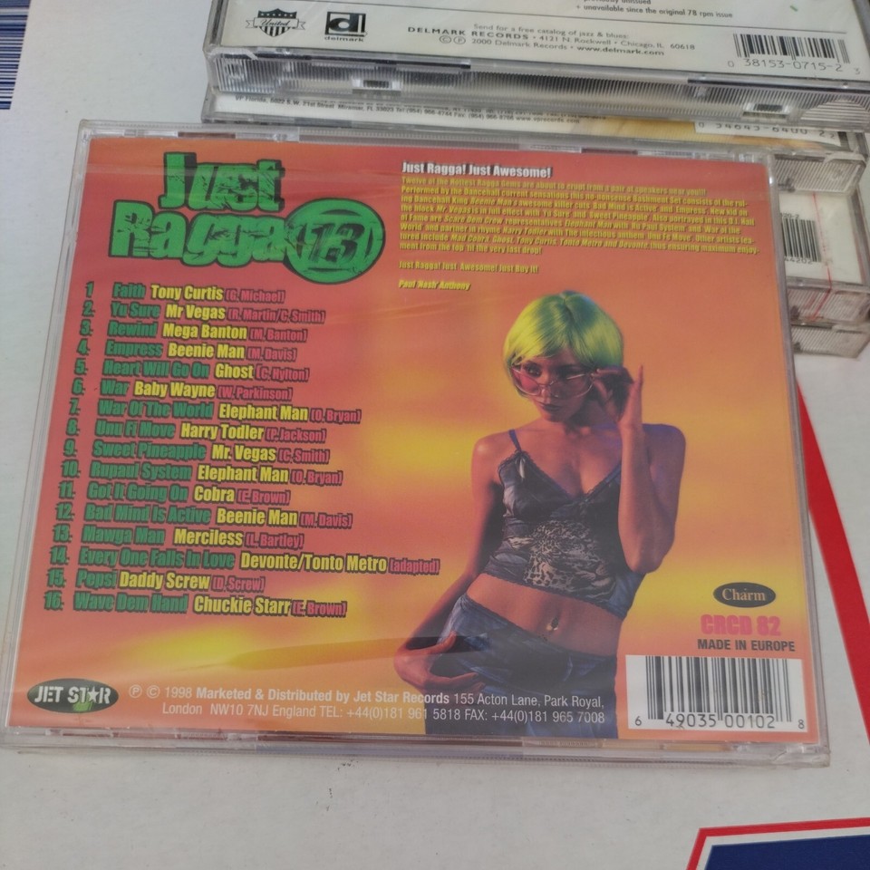 Just Ragga V.13 [IMPORT] by Various Artists (Jul-1998, Charm) BRAND NEW ...