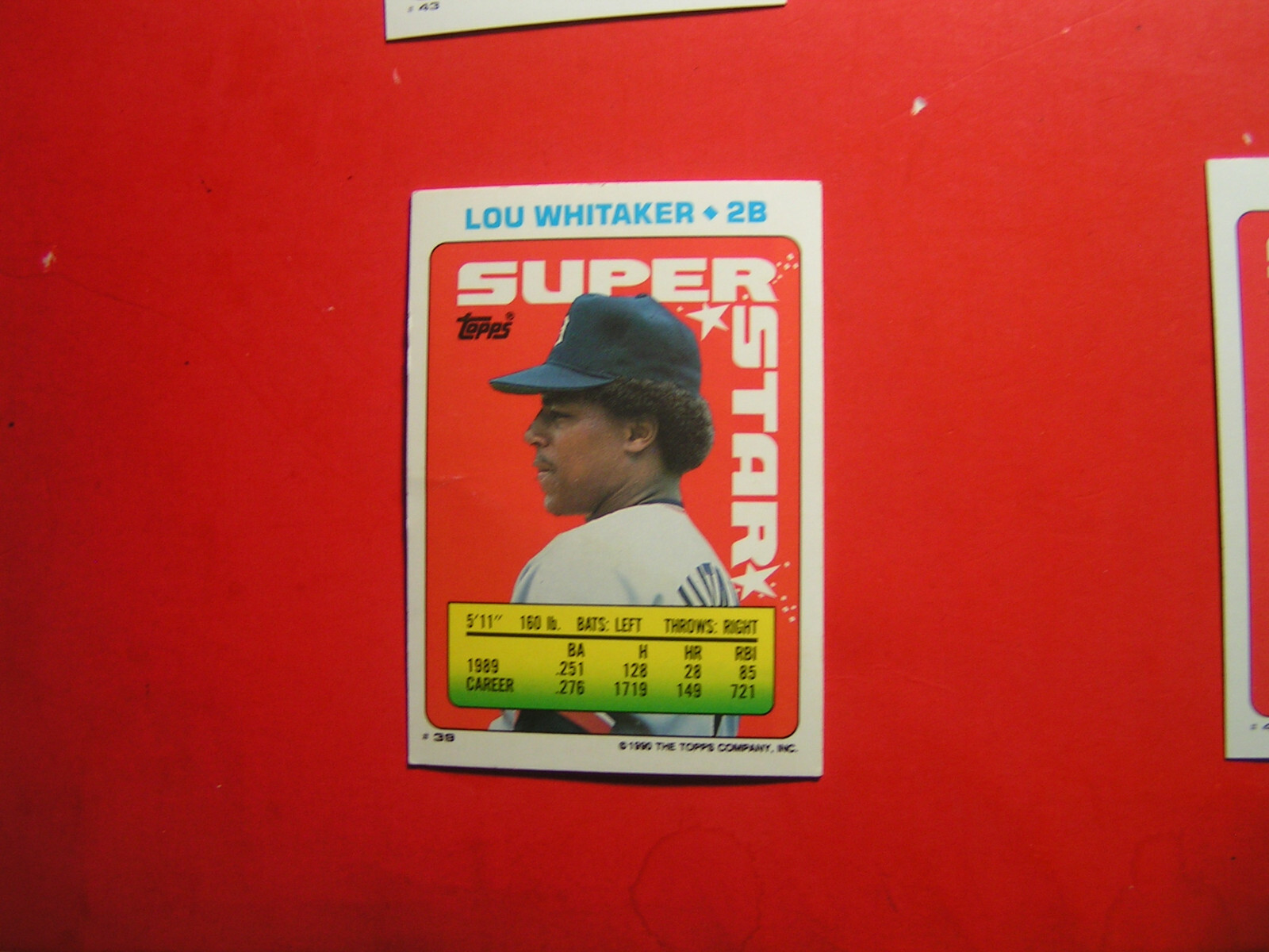 1990 Topps Super Star Mini Lot of 6 baseball cards. Canseco Fisk Gaetti ...