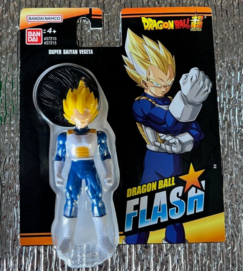 NEW Super Saiyan Vegeta Dragon Ball Z Flash Action Figure Bandai | eBay