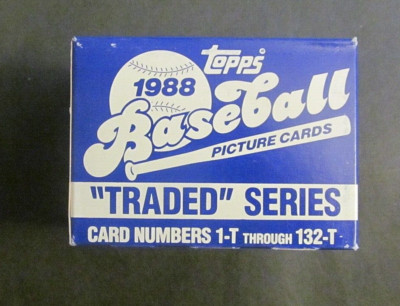 1988 Topps Traded Complete Factory Set - ROBERTO ALOMAR ***Rookie Card ...