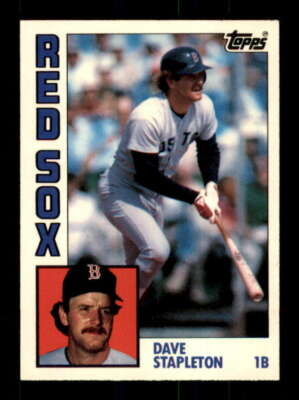 1984 Topps Tiffany #653 Dave Stapleton NM/NM+ Red Sox 232221 | eBay