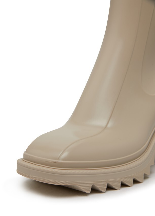 NIB CHLOE Betty Rain Boots 100% Authentic Emerald Green or Nomad Beige ...
