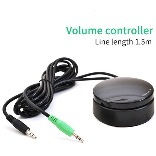 Audio Volume Controller Aux 3.5mm Signal Volume Switch Control by Cable ...