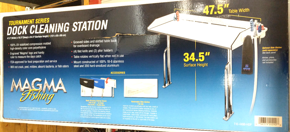 Magma T10-449B-Hdp Tournament Series Cleaning Station Dock Mount 48 ...