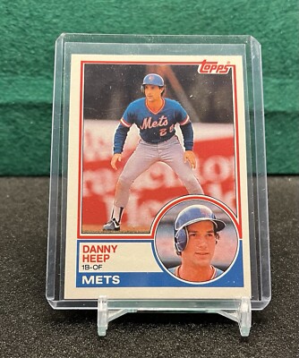 Danny Heep 1983 Topps Traded - #41T New York Mets | eBay