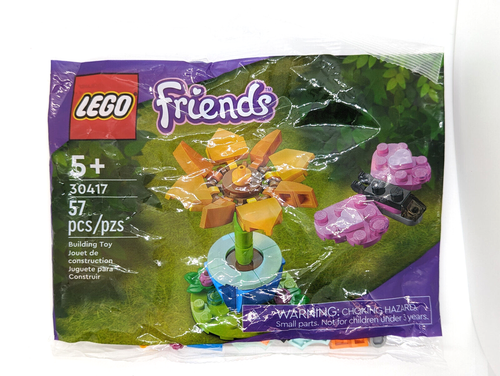 New LEGO 30417 Friends Garden Flower & Butterfly Polybag Botanical ...