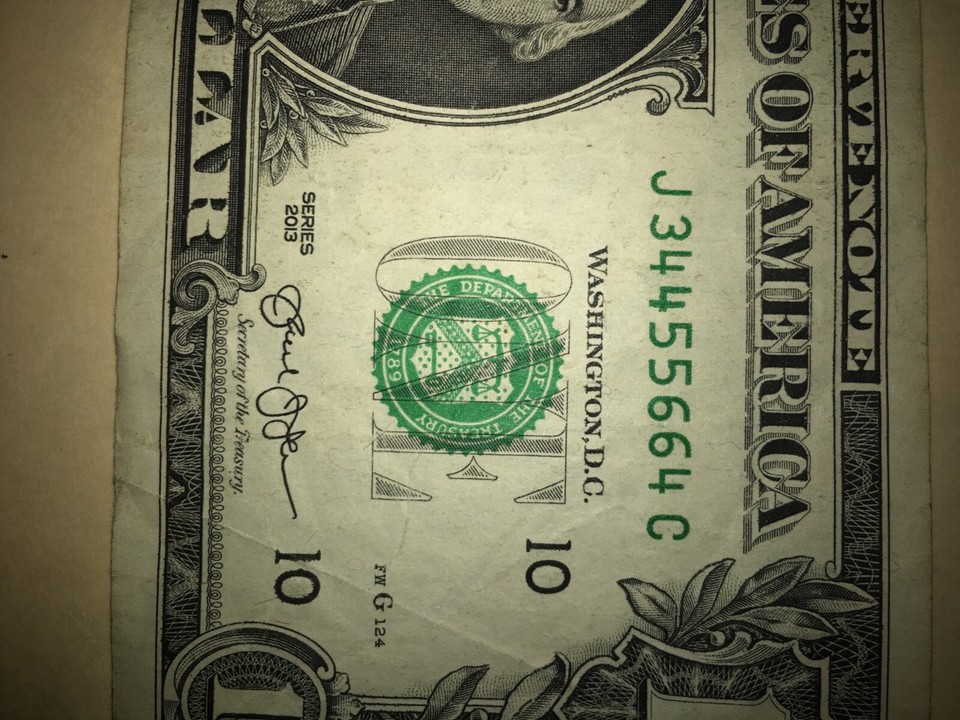 Amazing sequential serial number dollar bill - rare - in order - | eBay