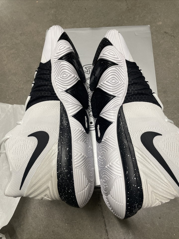 Nike Kyrie Irving 5 TB Team Oreo White Black Basketball Men's 18 CN9519 ...