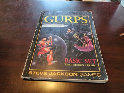 Steve Jackson's GURPS Basic Set Third Edition, Nice! | eBay