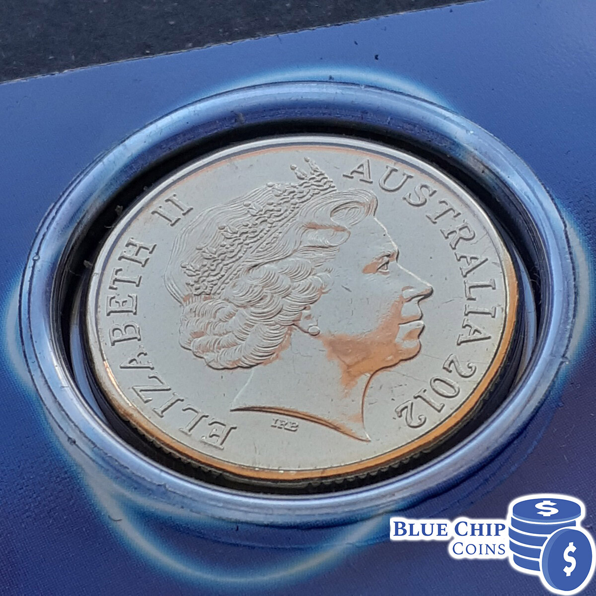 2012 $1 UNC WHEAT SHEAF BLUEBELL COUNTERSTAMP COIN C MINTMARK COIN ON ...