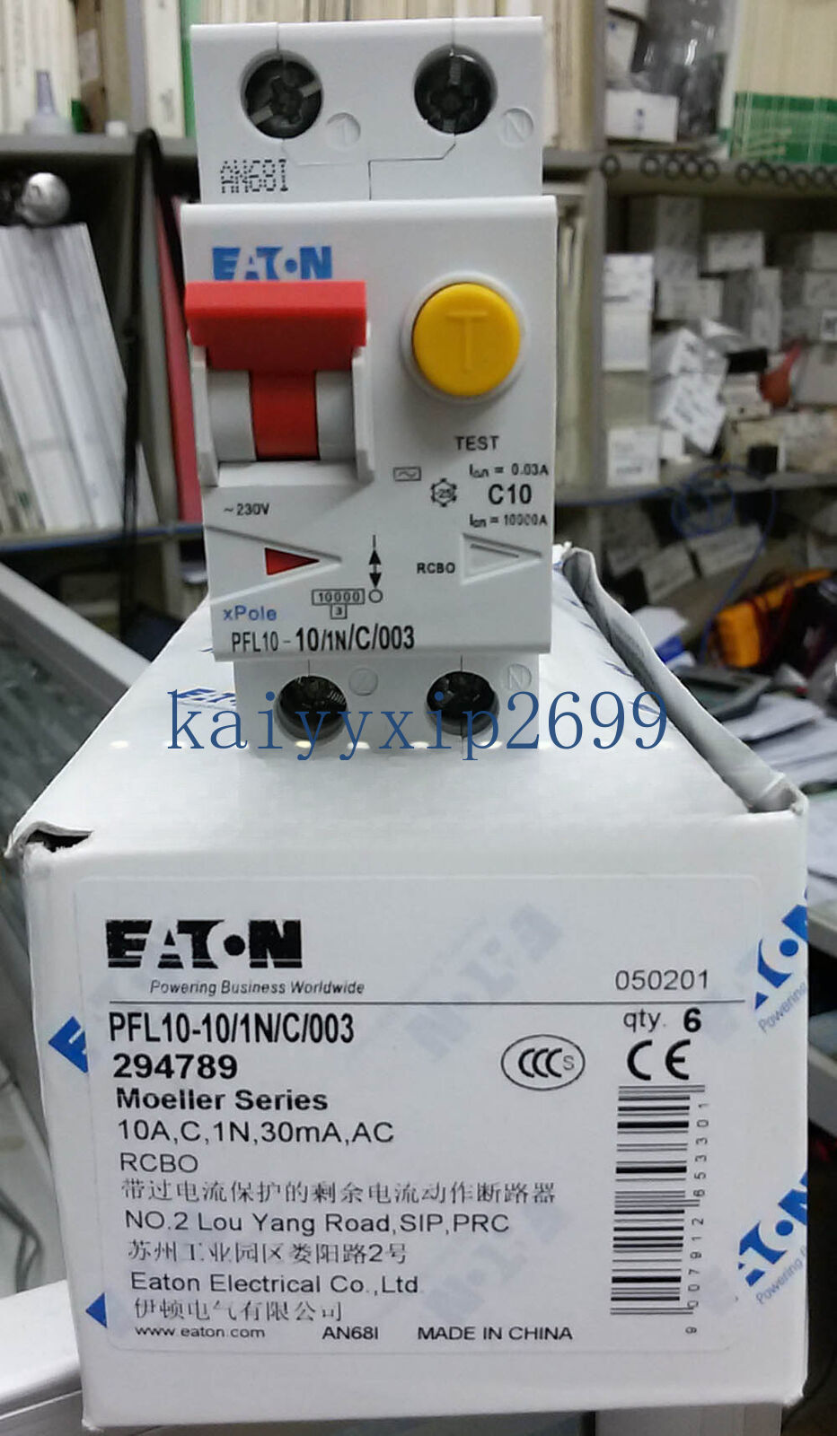 1PC NEW EATON MOELLER PFL10-10/1N/C/003 Free shipping | eBay