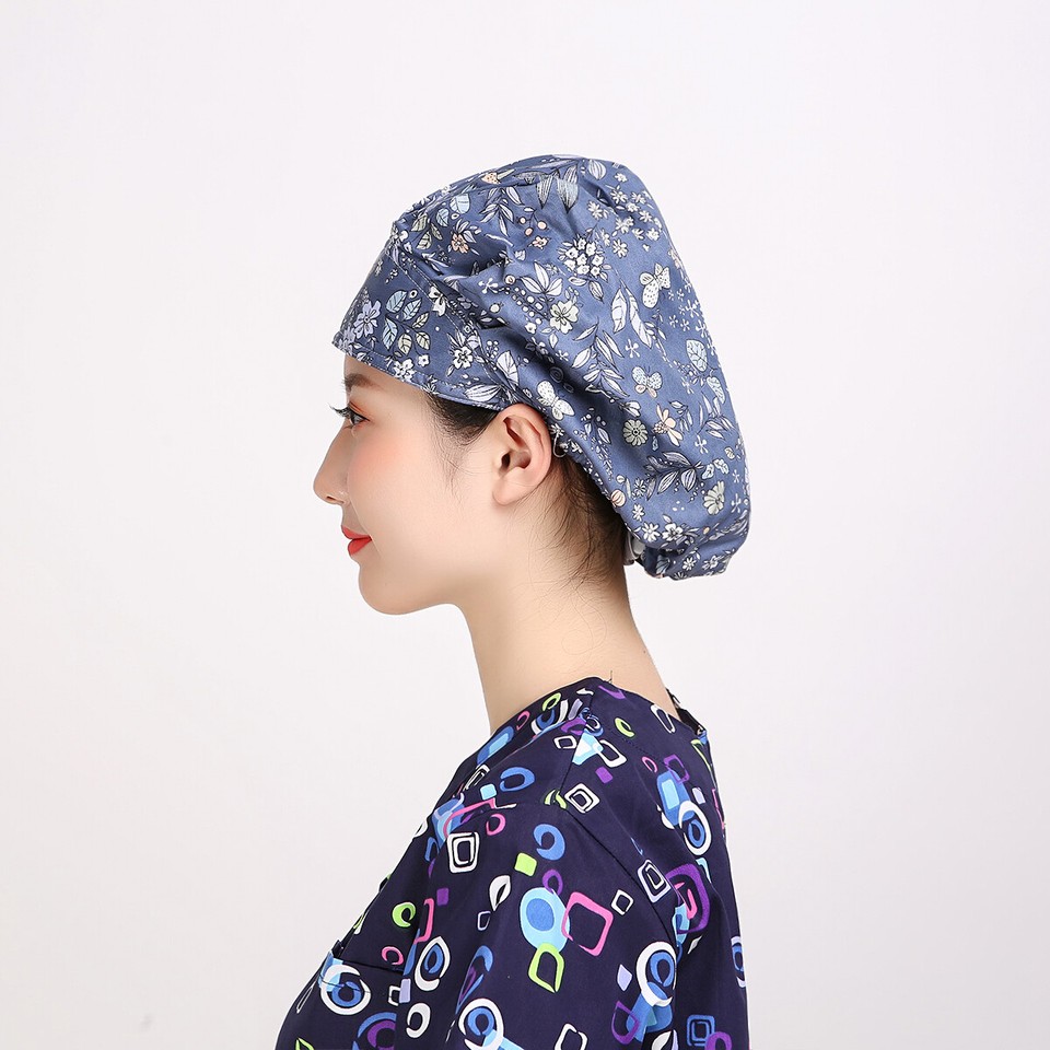 Scrub Cap Doctor Nurse Hat Surgery Medical Surgical Cap Work ...